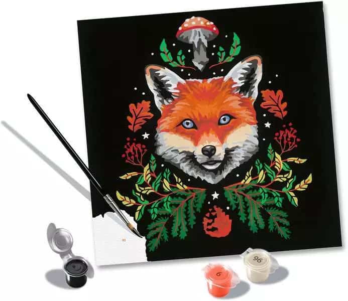 Pintura por números - Ravensburger Creart - Pixie Cold Edition – Fox